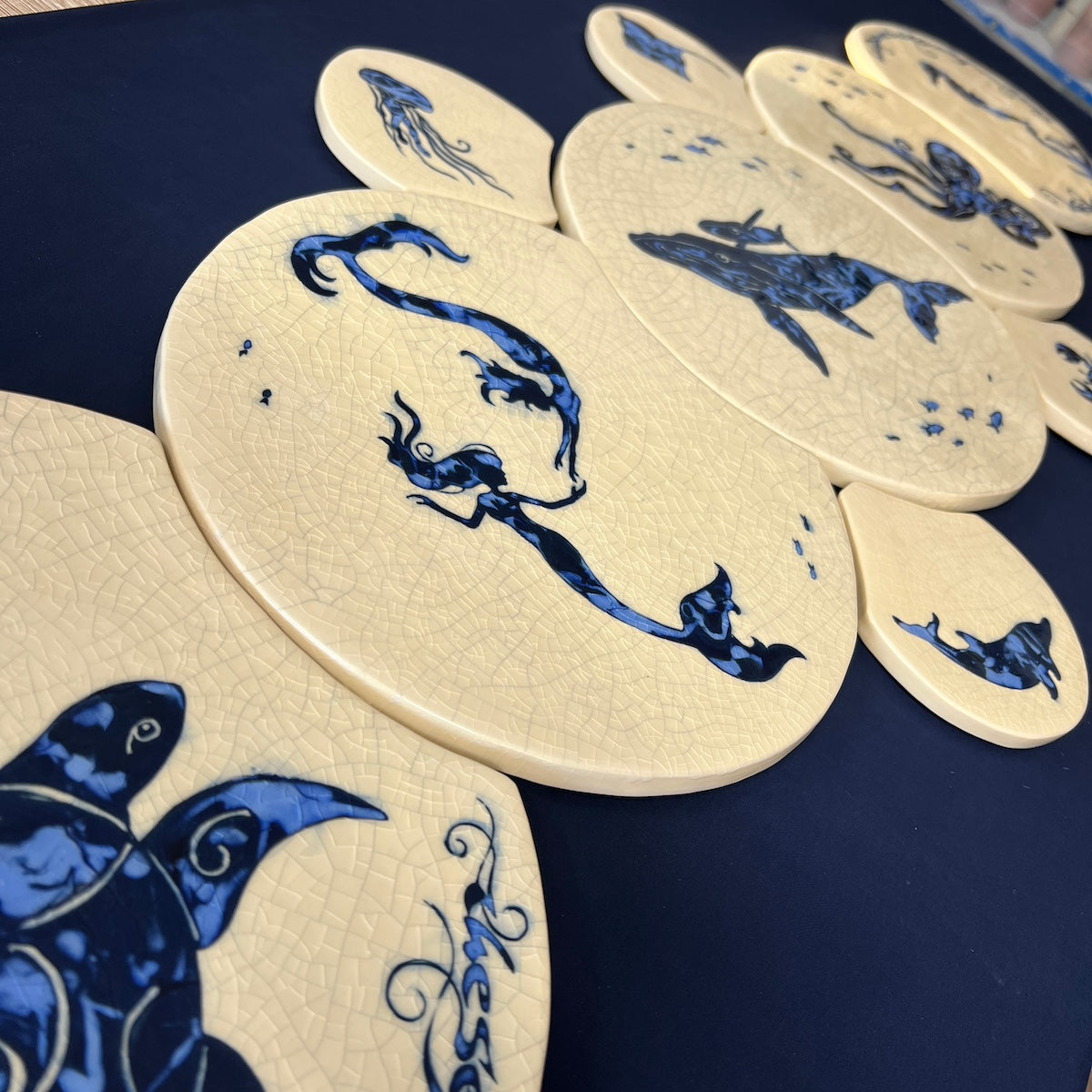Ocean Dream Cascading Centre Piece™ – Alchemy Tiles